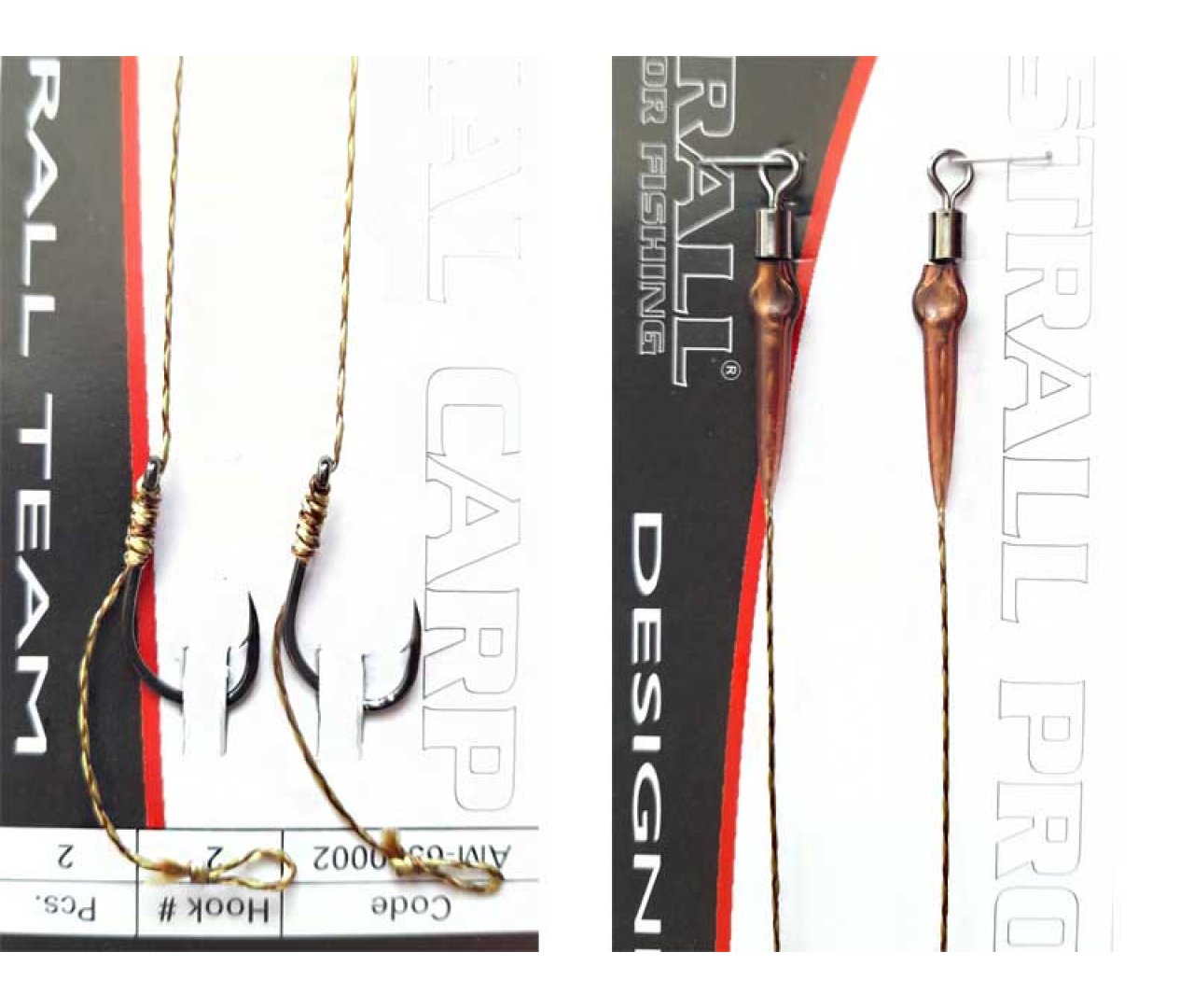 AM6500002 Mistrall Hair rig v.2 2ks/bal nadväzec